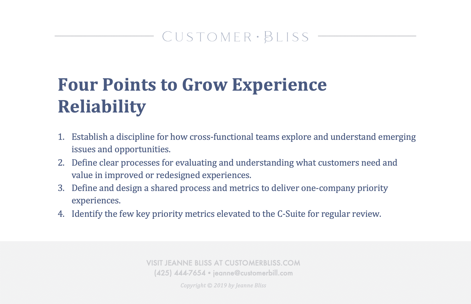 How to Bring a Customer Focus Competency to Life How to Bring a Customer Focus Competency to Life