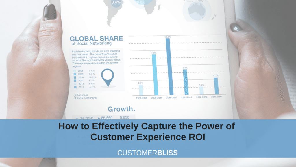How to Effectively Capture the Power of Customer Experience ROI