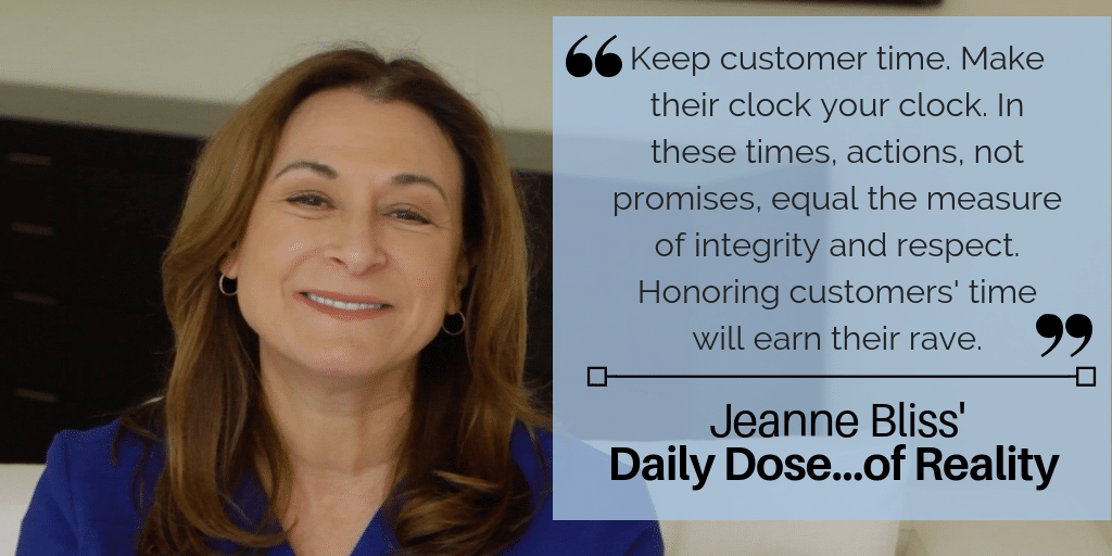 Honor Your Customers' Time and Their Clock | Give Customers Peace of Mind